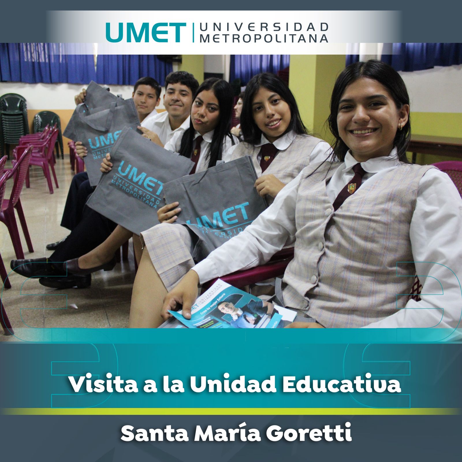 Visita A La Unidad Educativa Santa María Goretti • Universidad ...
