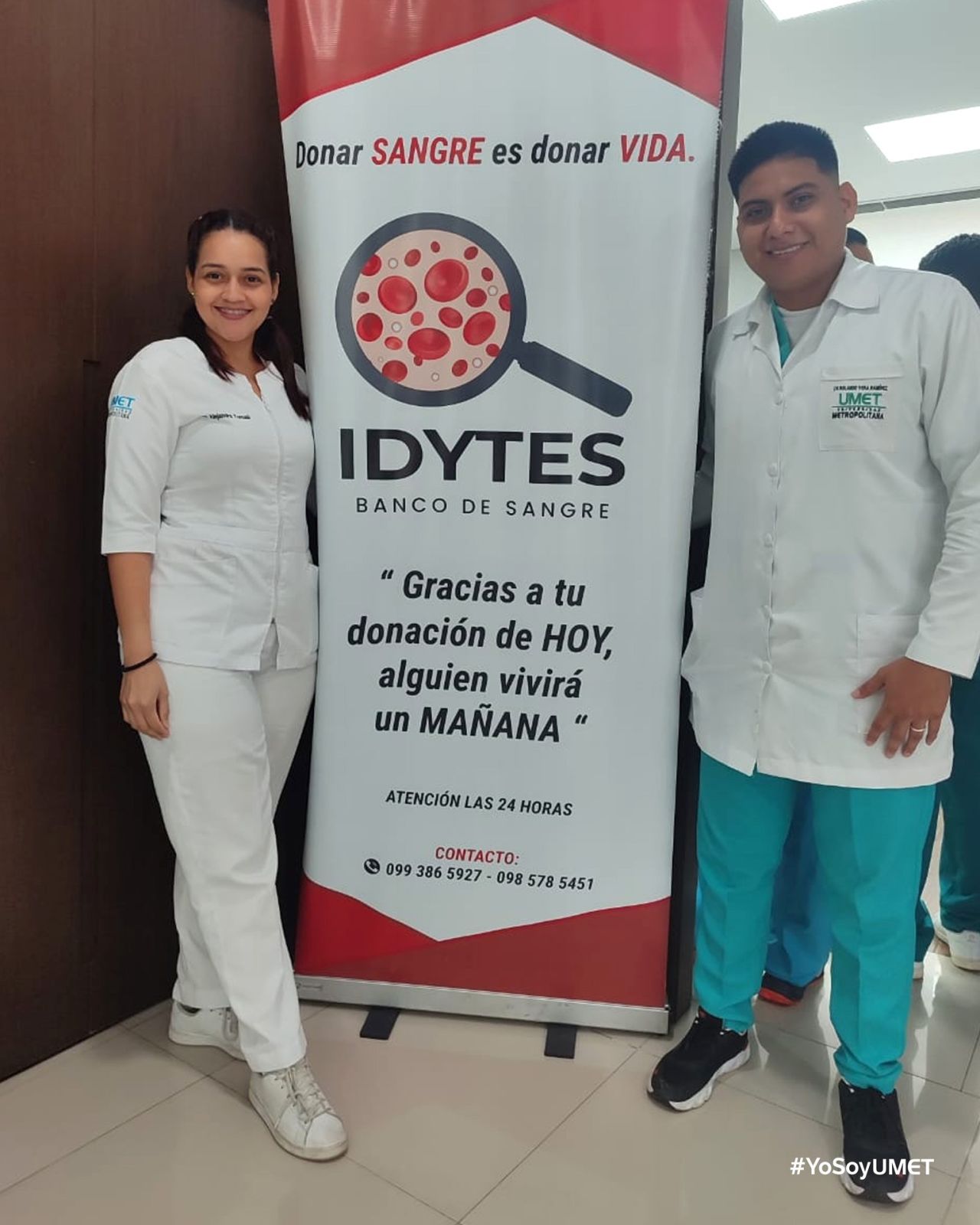 Campaña Donar Sangre Es Donar Vida • Universidad Metropolitana